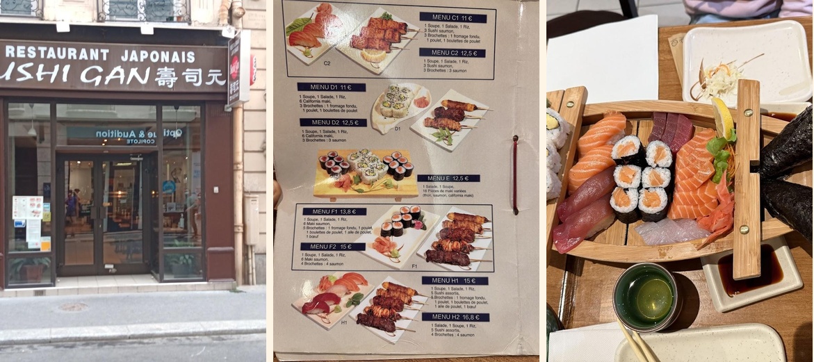 Sushi Gan - Restaurant japonais à Paris 75001